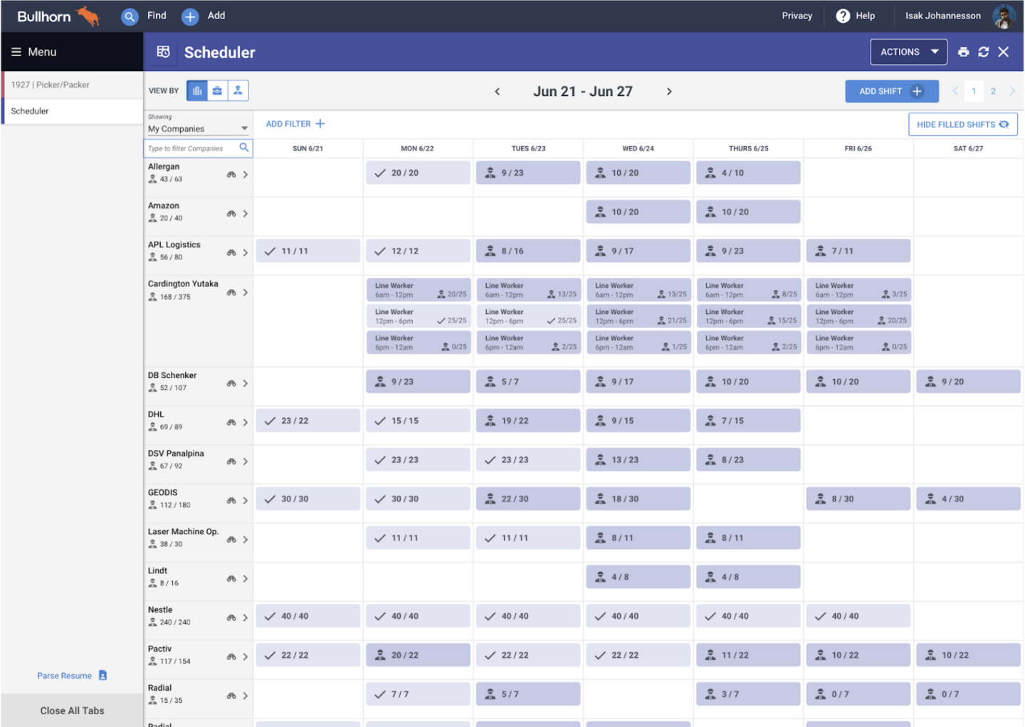 Bullhorn Shift Scheduling | Introducing Bullhorn Shifts | Bullhorn