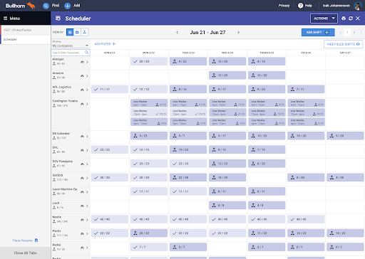 Healthcare Staffing Software | Bullhorn